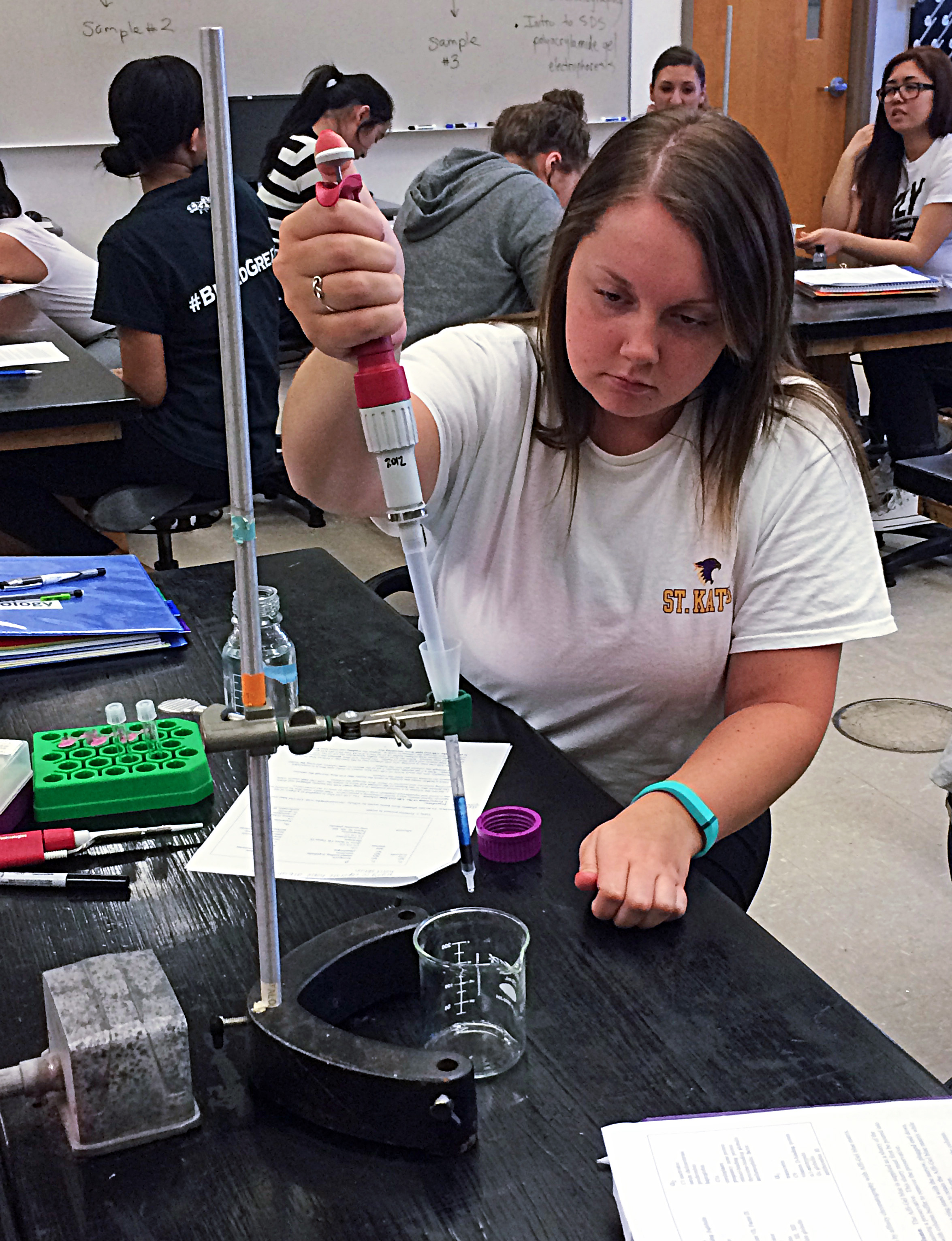 Last Year She Was Taking The Class – Biology Department Blog
